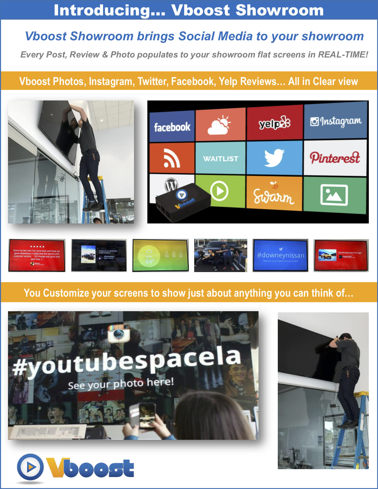 Vboost showroom - vboost.com